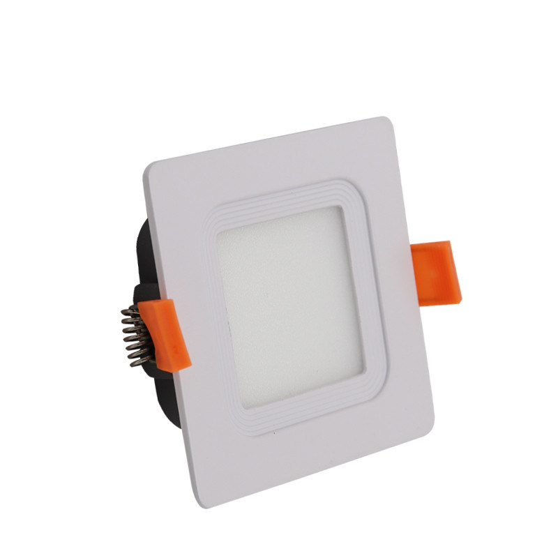 Cool White Surface Mounted Square LED Light Fixture Ultra Thin LED ...