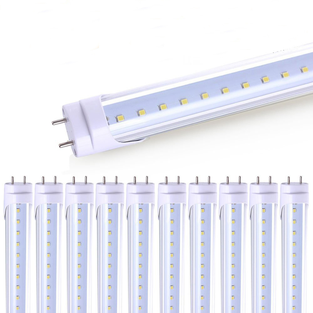 Pure White T8 LED Light Fixtures 18W / AC85-265V 20W T8 Led Fluorescent ...
